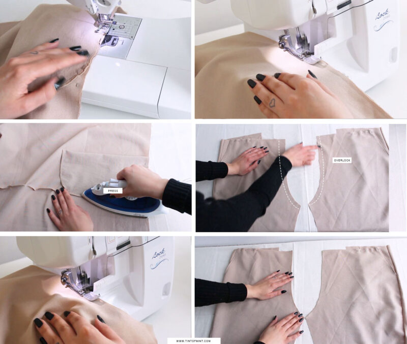 Inés Trousers Sewing Tutorial- tintofmintPATTERNS